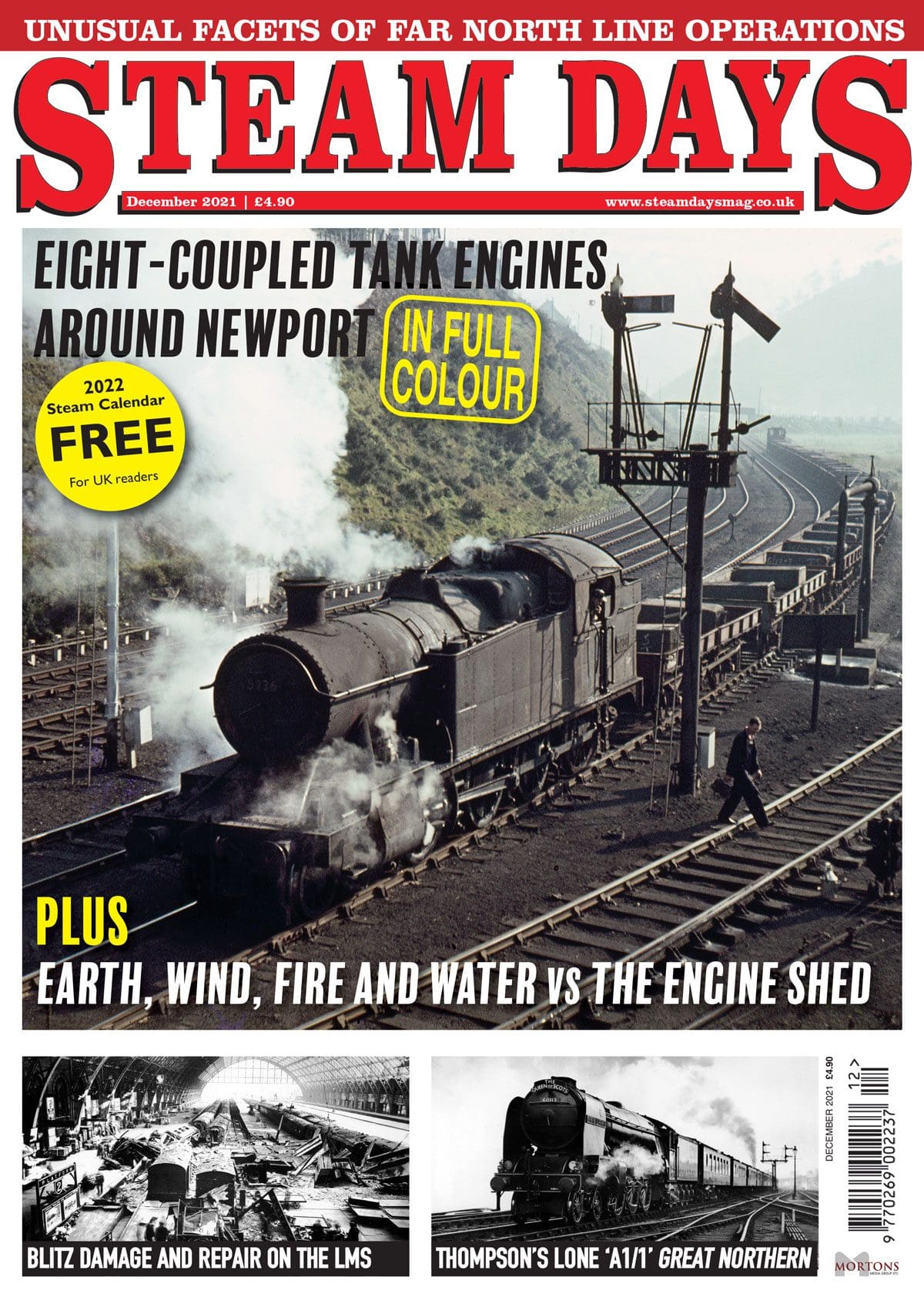 PREVIEW: december ISSUE OF STEAM DAYS MAGAZINE | Steam Days Magazine