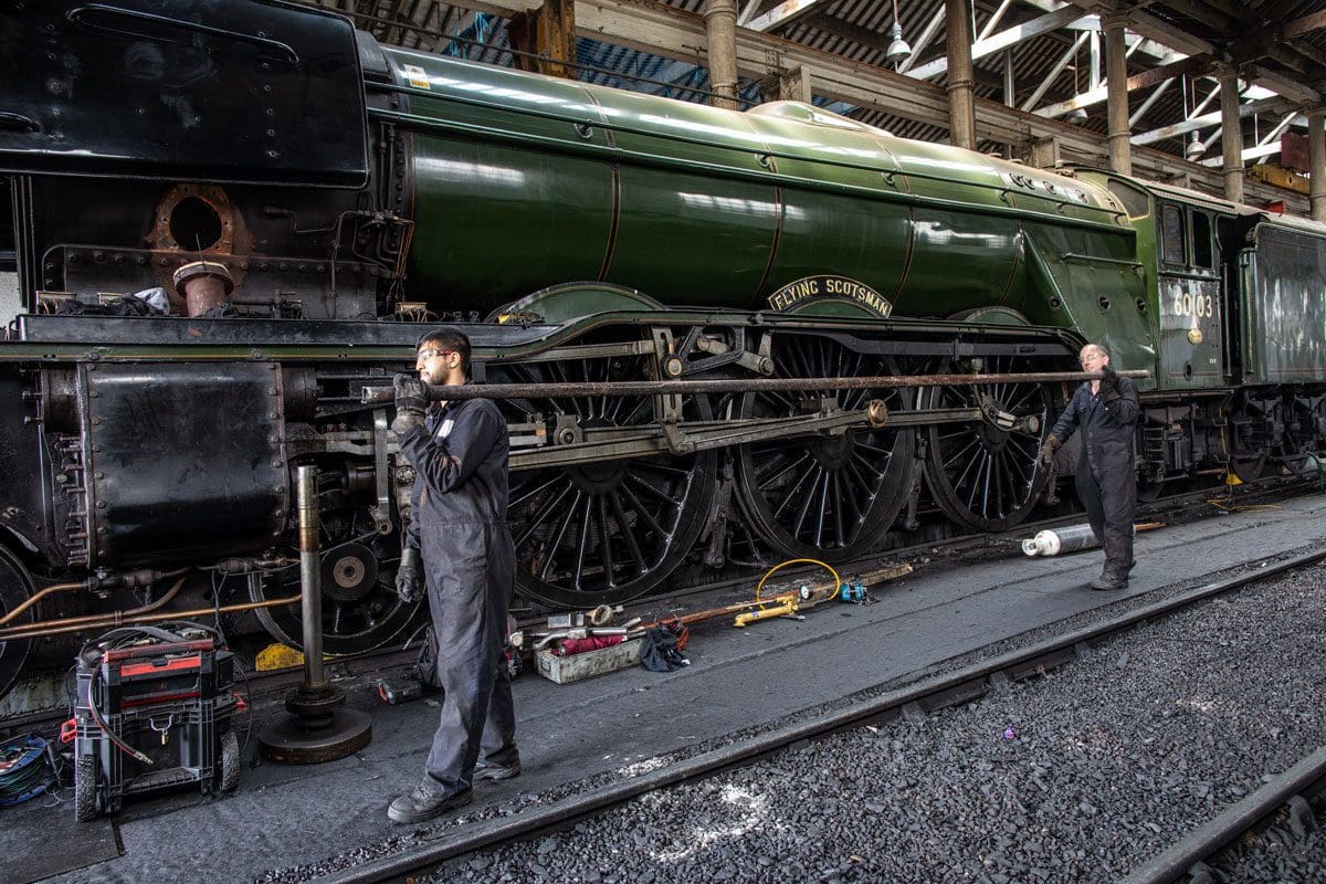 Flying Scotsman centenary celebrations launched at London King’s Cross ...