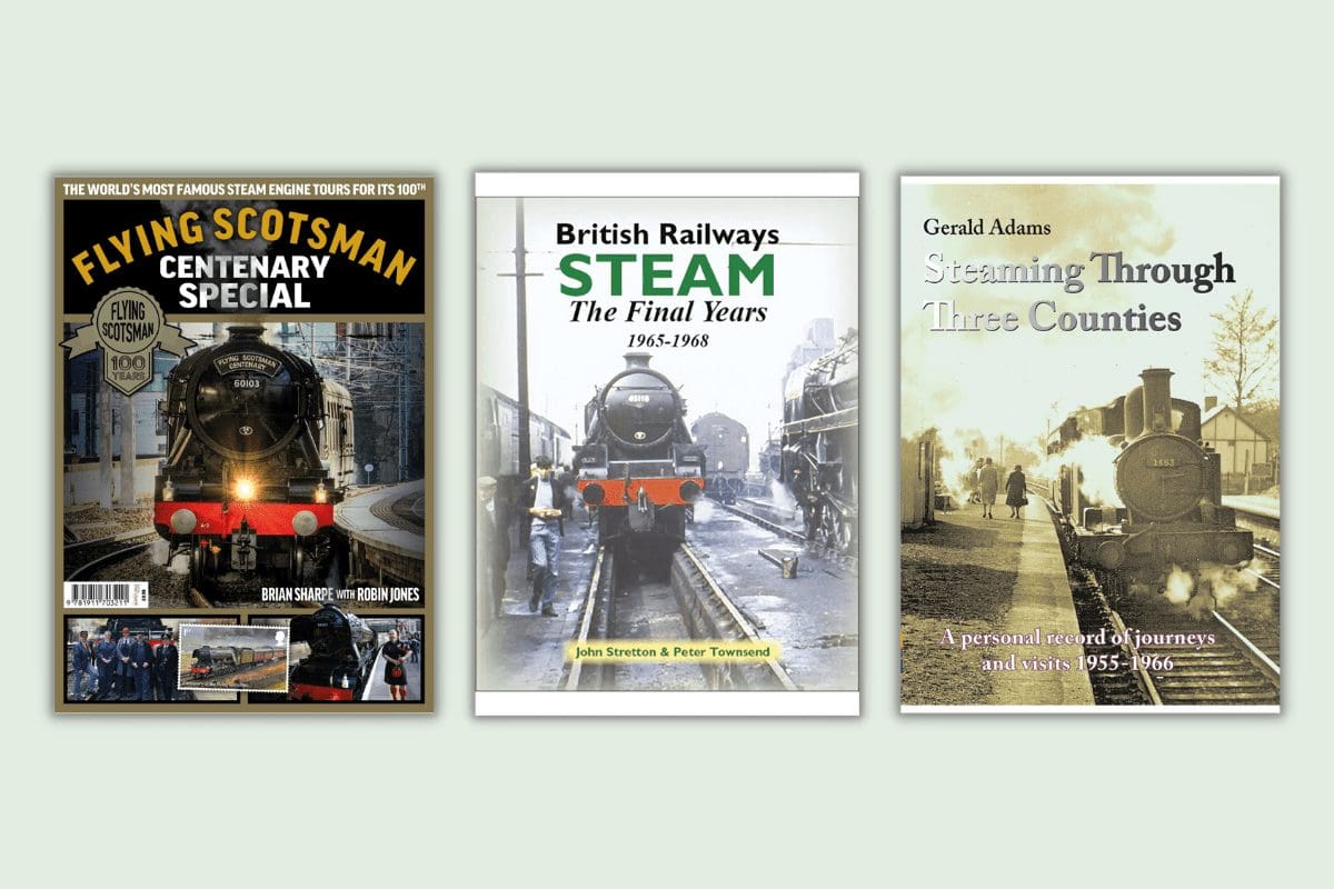 Fantastic steam railway reads available at Mortons Books | Steam Days ...